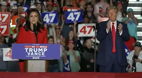 Im With Her Tulsi Gabbard Makes It Official Shocks Trump With