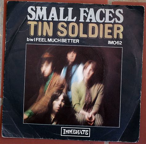 Small Faces Tin Soldier I Feel Much Better Vintage Xaló