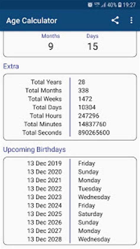 Age Calculator By Date Of Birth For Android Download