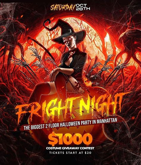 Fright Night Halloween Costume Party Gfc Nyc Fun 150 W 25th St New