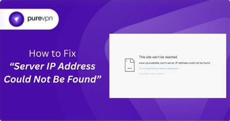 How To Fix The “server Ip Address Could Not Be Found” On Windows