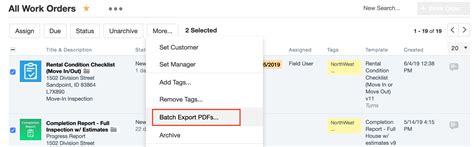 Batch Reports Sitecapture