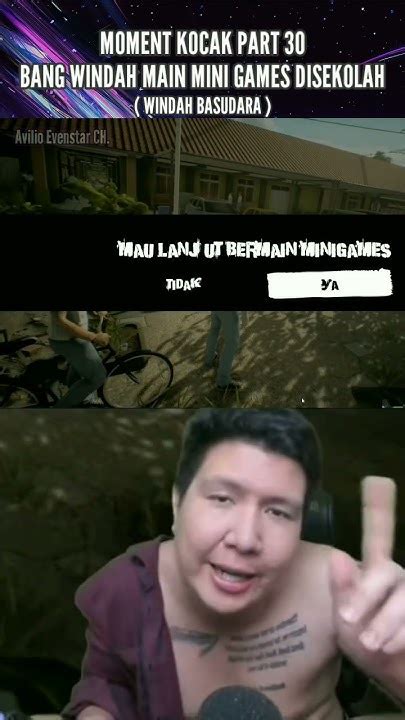 Bang Windah Mencoba Bermain Mini Games Disekolah Windahbasudara