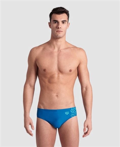 Mens Swim Brief Arena Kikko V Print