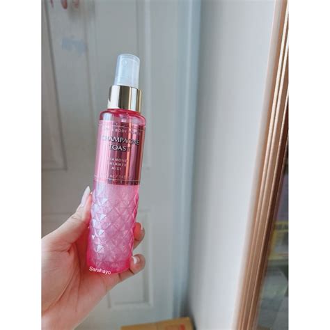 Bath Body Works CHAMPAGNE TOAST Diamond Shimmer Mist 145ml แท