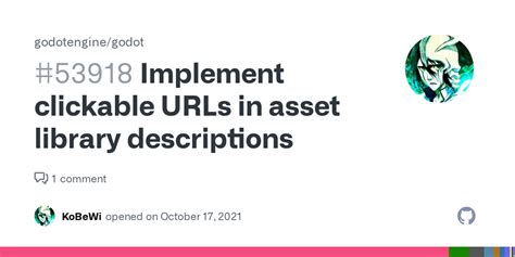 Cant Click Links In Assetlib · Issue 53918 · Godotenginegodot · Github