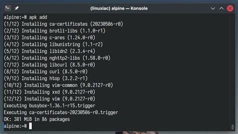 Alpine Users Guide To Apk How To Manage Packages