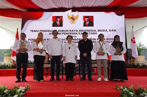 Kebun Raya Itera Raih Penghargaan Terbaik Ke 3 Nasional Dari Brin Itera