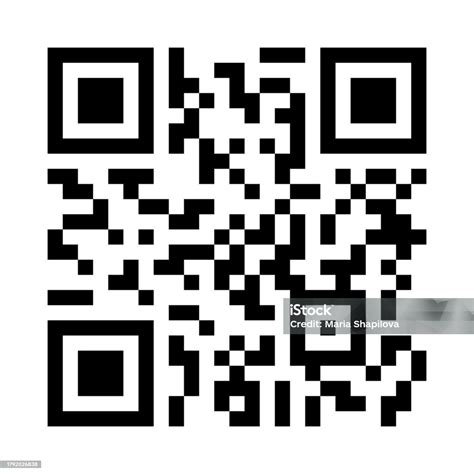 Ilustración De Plantilla De Código Qr Se Puede Usar Para Escanear
