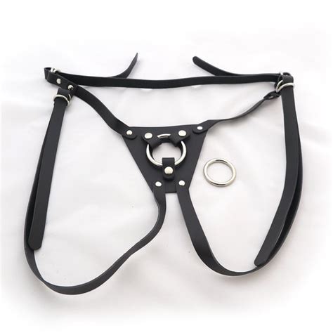 Leather Strap On Dildo Etsy