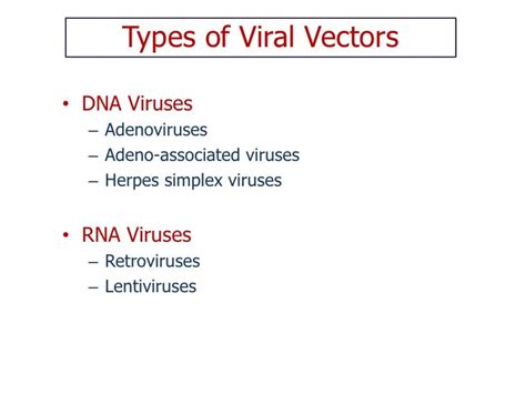 Finalpptviralvectors