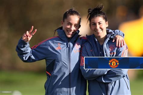 Maya Le Tissier And Lucia Garcia At Training Yesterday R