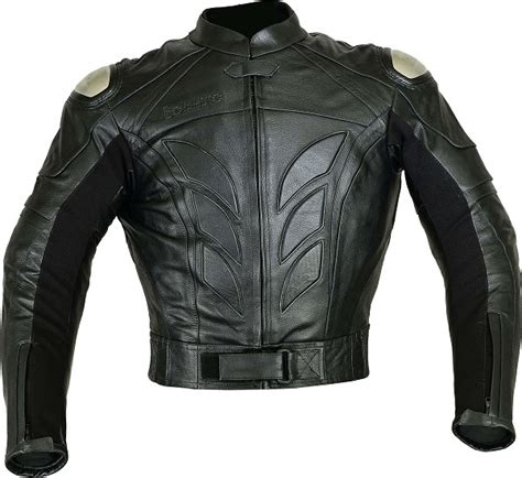 CHAQUETA DE MOTO DE PIEL PROTECCIONES TITANIO MOTOSKIN