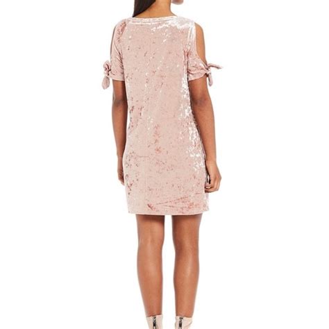 Sanctuary Dresses Sanctuary Heartbreak Coldshoulder Blush Pink