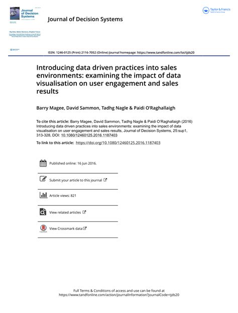 pdf introducing data driven practices into sales environments