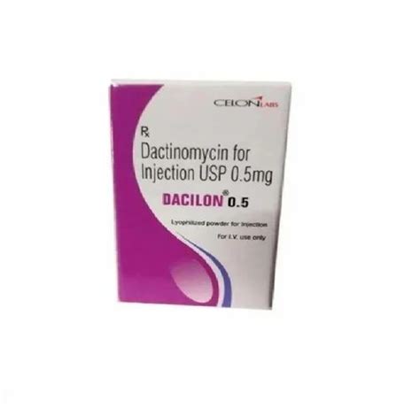 Dactocin Dactinomycin 0 5 Mg Injection At ₹ 550 Vial Dactinomycin Injection In Nagpur Id