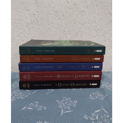 Coleção De Livros Percy Jackson E Os Olimpianos Rick Riordan 5