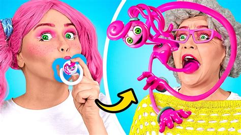 マミー・ロングレッグスの一生もしもポピープレイタイムが現実だったら？ラ・ラ・ライフ Emoji Youtube
