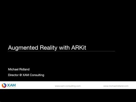 NDC Conferences Talk Implementing Augmented Reality In Apple S ARKit