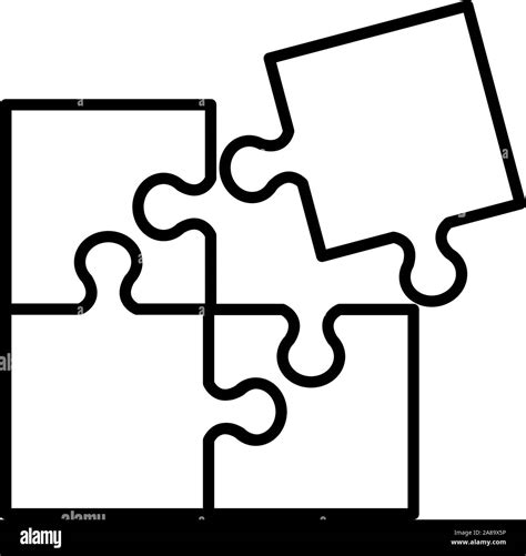 Puzzle Design Jigsaw Game Teamwork Match Toy Connection And Solution