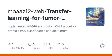 Github Moaaz12 Webtransfer Learning For Tumor Detection Implemented