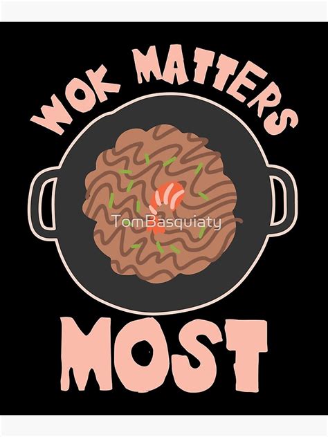 Wok Asian Cuisine Cook Food Dishes Poster For Sale By Tombasquiaty