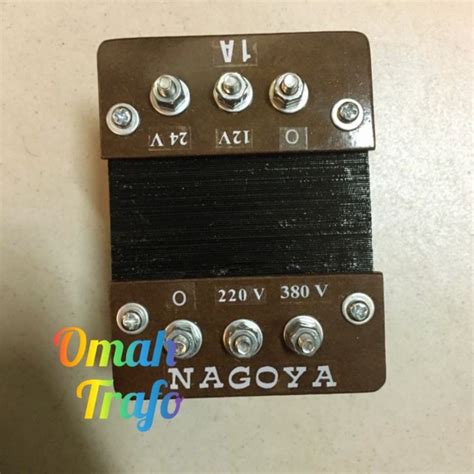Jual Trafo Step Down Travo Transformer Input 220 380v Output 12 24v 1