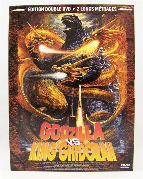 Godzilla Double Dvd Set Godzilla Vs King Ghidorah Ebirah Horror