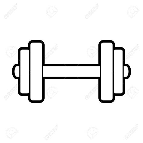 Detail Barbell Clipart Black And White Koleksi Nomer 29