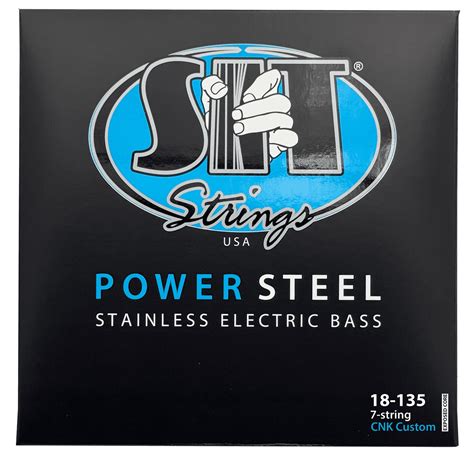 Sit Sr18135 Stainless Steel 7 String Bass Exposed Core 18 135