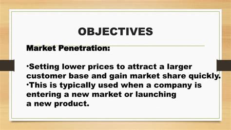 Pricingobjectivesfactors Affecting Pricing Decisions Pptx