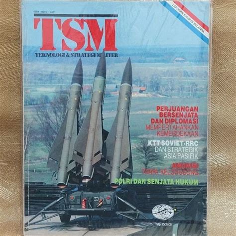 Jual Majalah Tsm Teknologi And Strategi Militer No 19 Th 1989 Shopee Indonesia