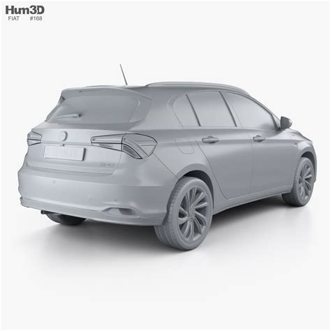 Fiat Tipo City Sport Stationwagon 2024 3d Model Download 2020 2024 On