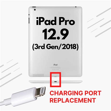 Apple IPad Pro 12 9 3rd Gen 2018 Charging Port Replacement Price