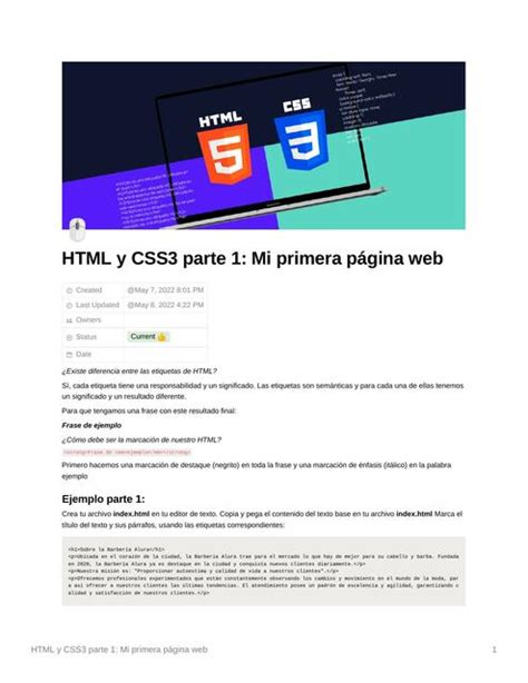 Programación Html Parte 1 Udocz
