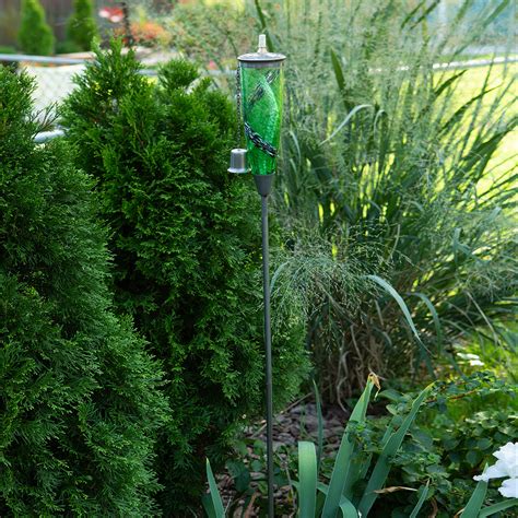 Genesis Patio Torch Green Swirl