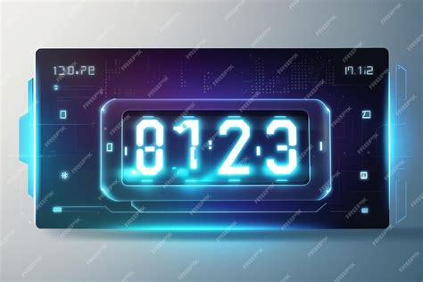 Premium Ai Image Abstract Futuristic Technology Background With