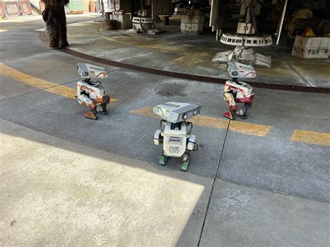 Photos And Videos The Bdx Droids Have Arrived At Disneys Hollywood