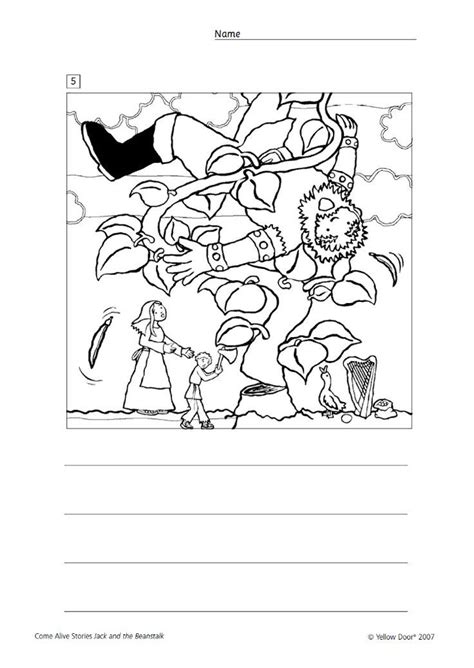 Jack And The Beanstalk Printable Sheets