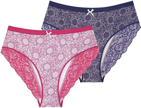 Figi damskie w kwiaty z koronką na pośladkach Ceny i opinie Ceneo pl
