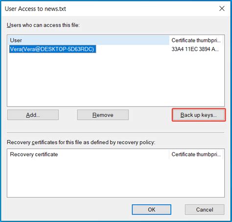 Encrypt Contents To Secure Data Greyed Out Learn Solutions