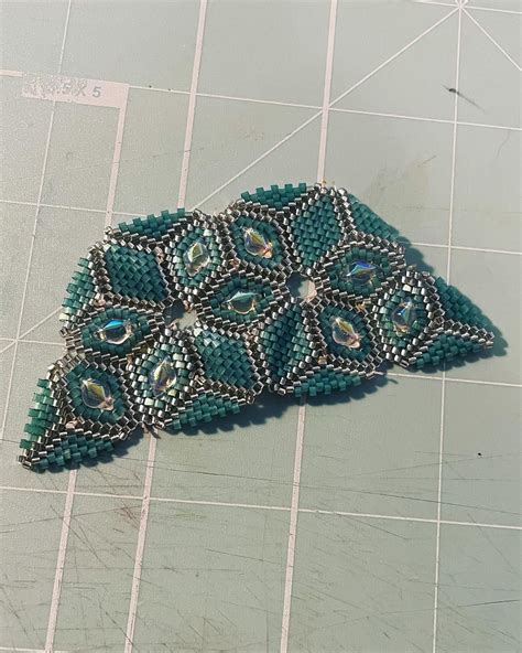 Finished My First Ever Beading Project Which Was A Coin Purse R Beading