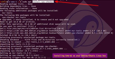 How To Install Kvm Ok On Debian Or Ubuntu Linux Nixcraft