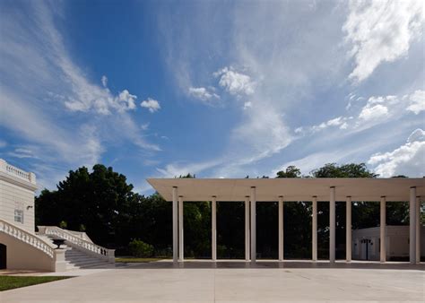 White Concrete Pavilion Creates An Events Space Dezeen