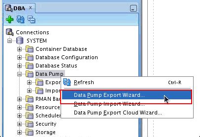 Oracle SQL Developer 3 1 Data Pump Feature