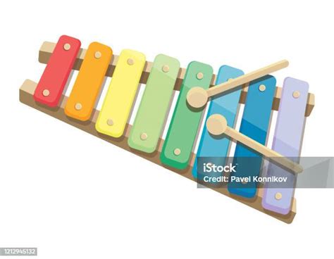 어린이 실로폰 놀기에 대한 스톡 벡터 아트 및 기타 이미지 놀기 단일 객체 디자인 Istock