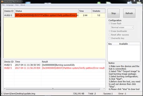 Usb Burning Tool Error Boxesvsera