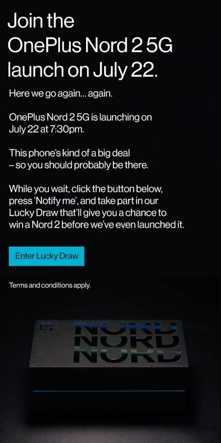 Oneplus Nord 2 5g ยืนยันเปิดตัว 22 กรกฎาคมนี้ มาพร้อมชิปเซ็ตไฮเอนด์