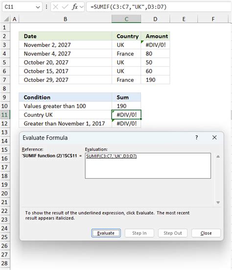 How To Use The Sumif Function