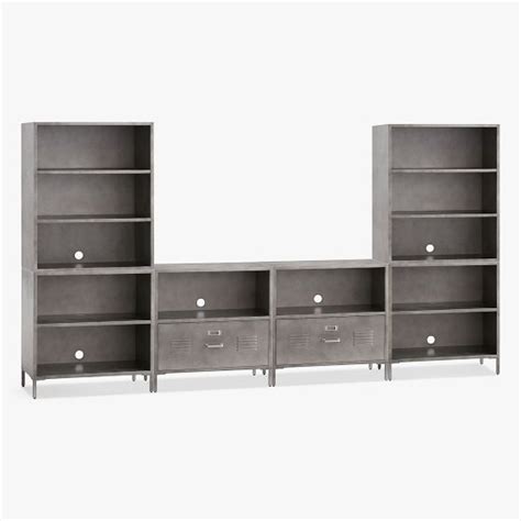 Locker 2 Drawer And Cubby Tower Media Set 120 Pottery Barn Teen